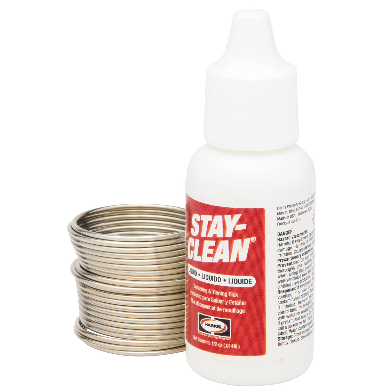 Harris Stay-Brite Silver Solder Kit with Flux SBSKPOP