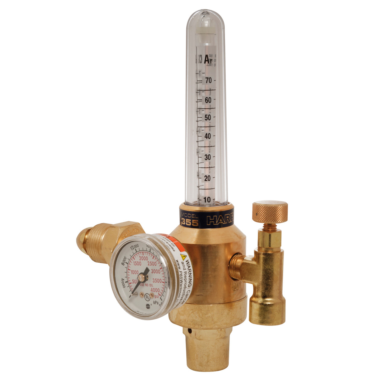 Harris 355-2-Ar-580 Argon CO2 Flowmeter Regulator - 3100200