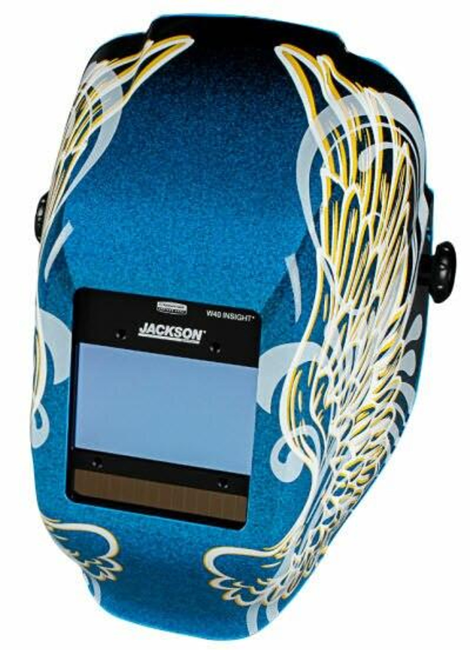 Jackson Insight Digital Variable Adf Welding Helmet Gold Wings 46100