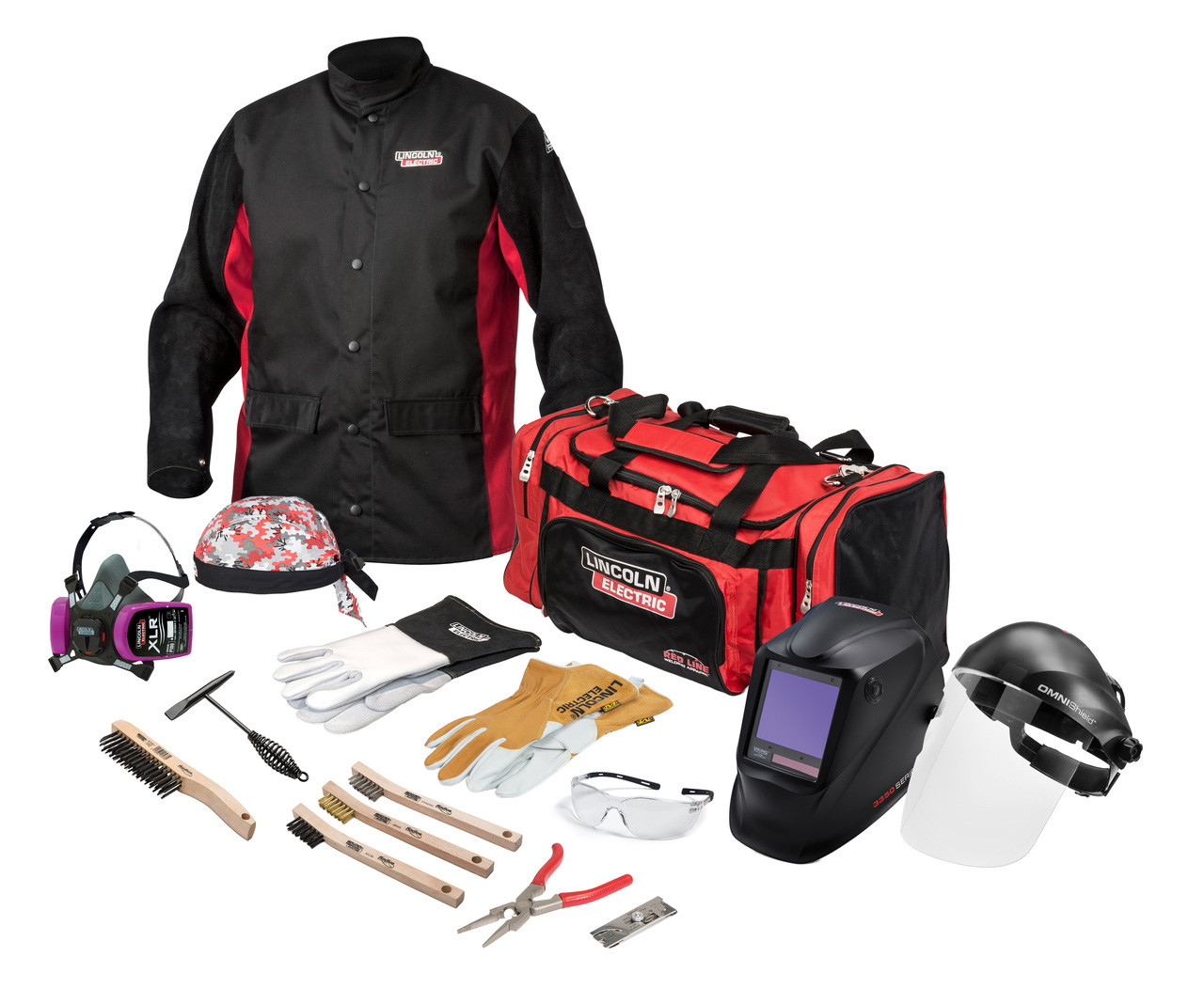 Lincoln Men's Advanced Welding Gear Ready-Pak K3699