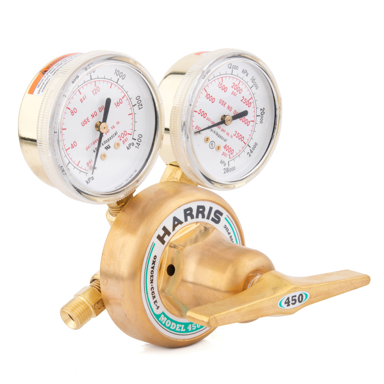 Harris Model 450-50-540 Single-Stage Pressure Regulator 3002496