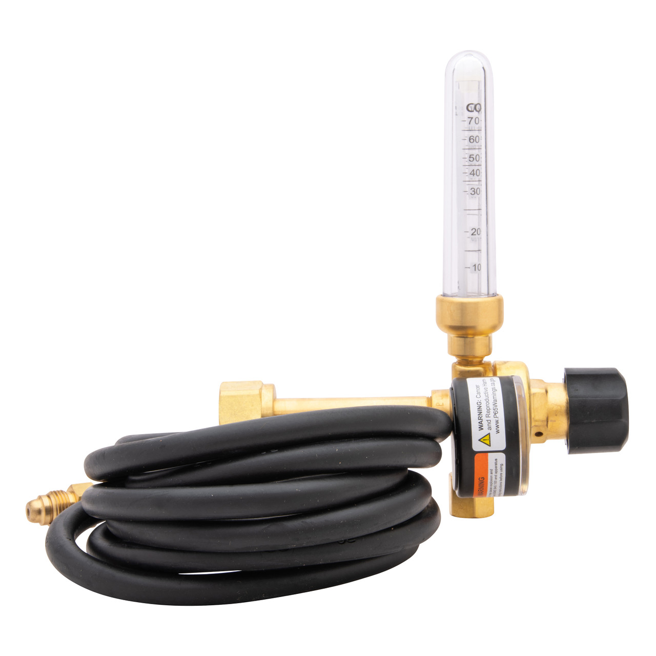 Harris Model 351-60CD-32010 CO2 Flowmeter Regulator Shielding Gas Kit ...
