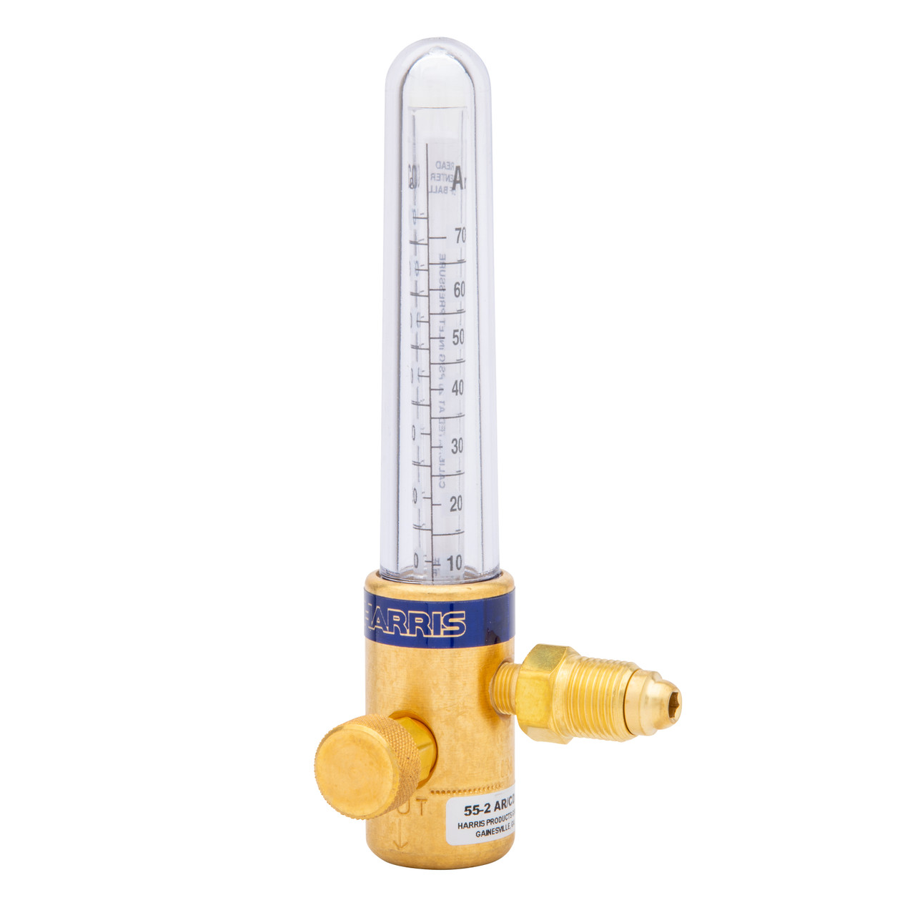 Harris Model 55-2Ar/CD 70 5/8 in.-18 Compensated Flowmeter - 5400614