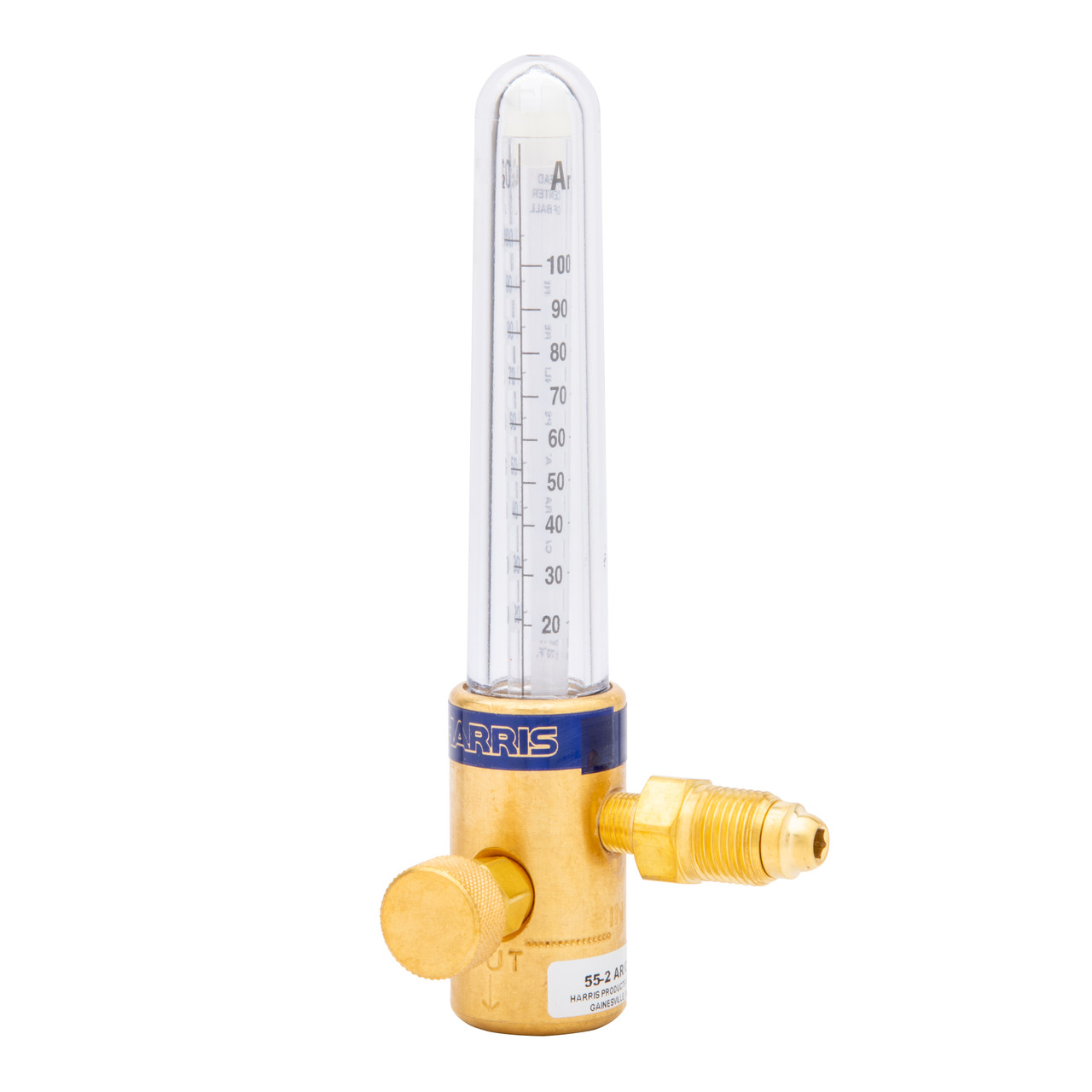 Harris Model 55-2Ar/CD 100 5/8 in. NPT (M) Compensated Flowmeter - 5400618