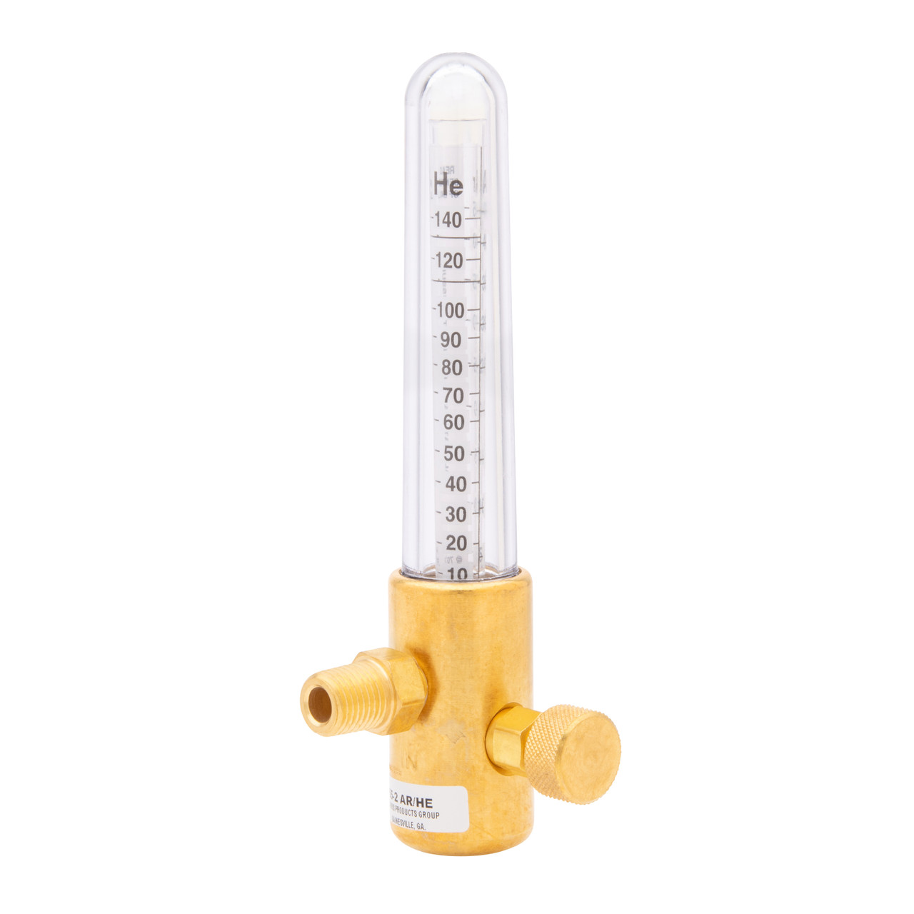 Harris Model 55-2Ar/He 70 RH 1/4 in. NPT (M) Compensated Flowmeter ...