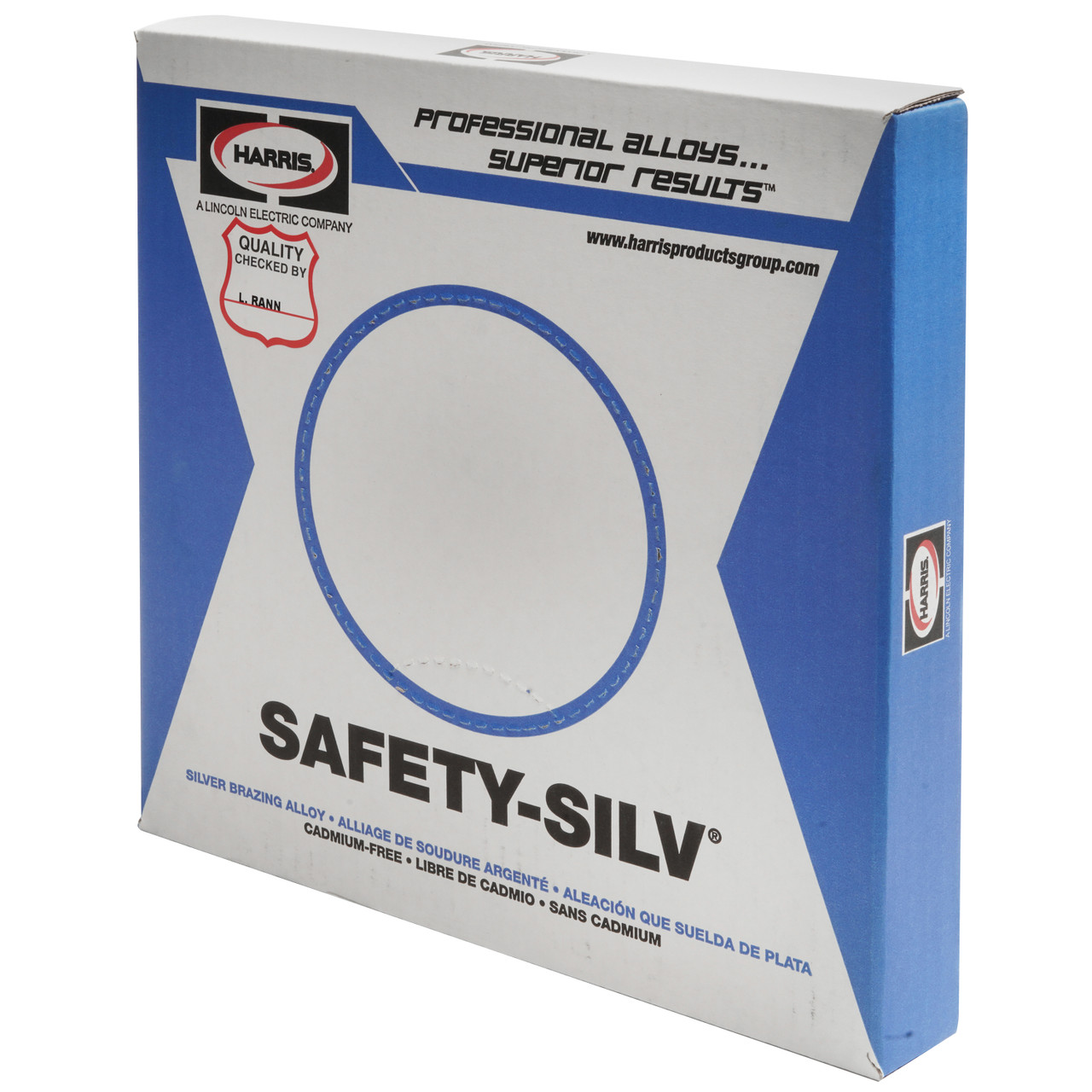 Harris Safety-Silv 45 3/32" x 50 toz High Silver Brazing Alloy 45550H