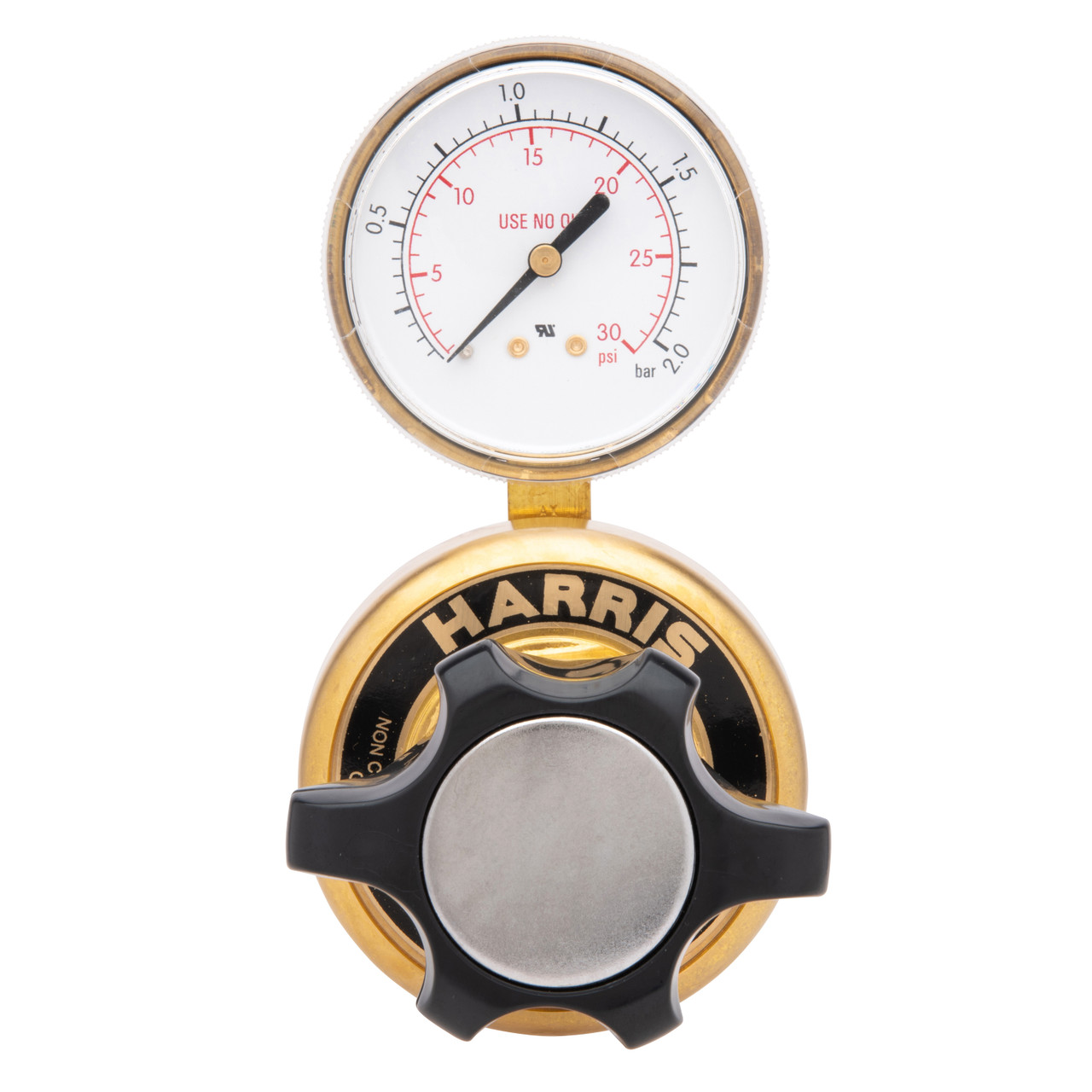 Harris Model 3530-15 High-Flow Single Gauge Inline Manifold Regulator ...