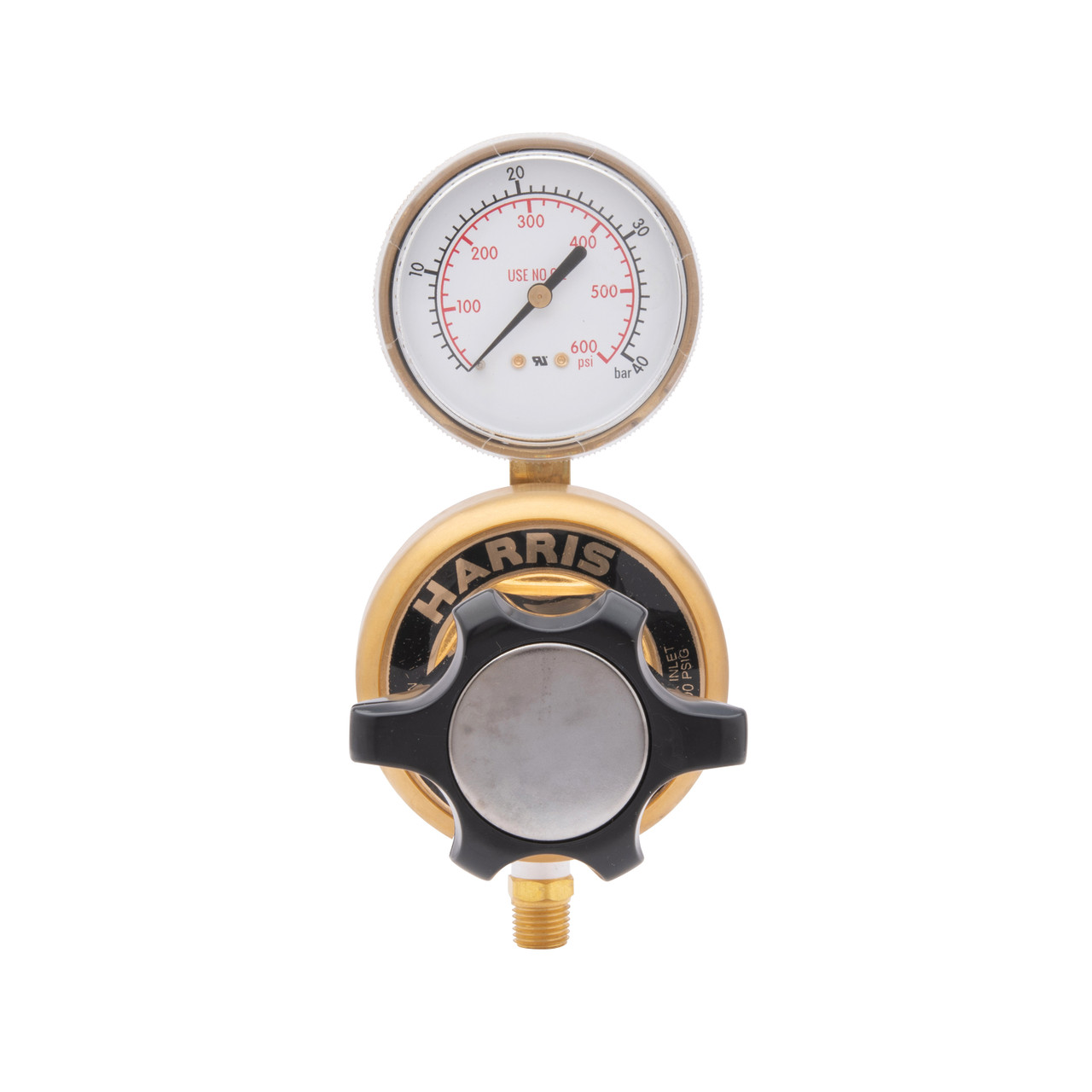 Harris Model 3530-500 High-Flow Single Gauge Inline Manifold Regulator ...