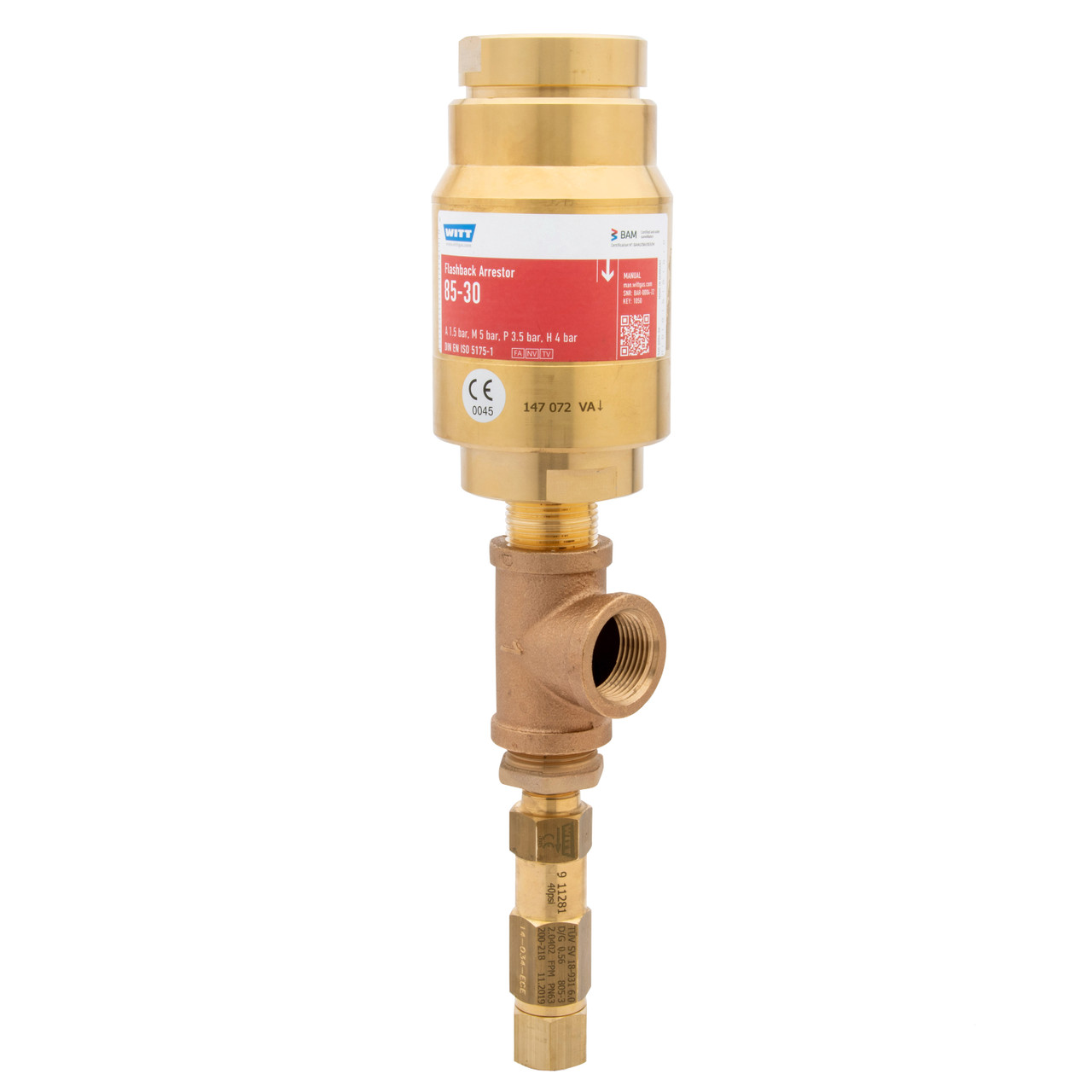 Harris Model 8530-FG-1" Pipeline Dry-Type LPG, Natural Gas, H2 ...