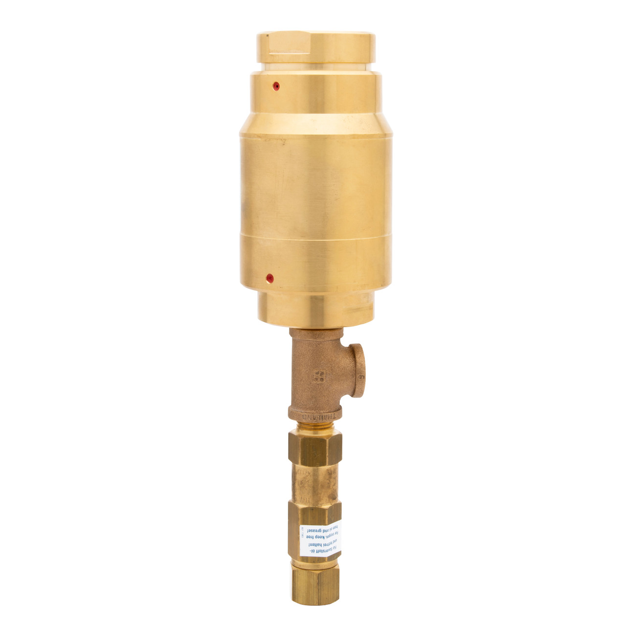 Harris Model 147-OX-1/2" Pipeline Dry-Type Oxygen Flashback Arrestor ...