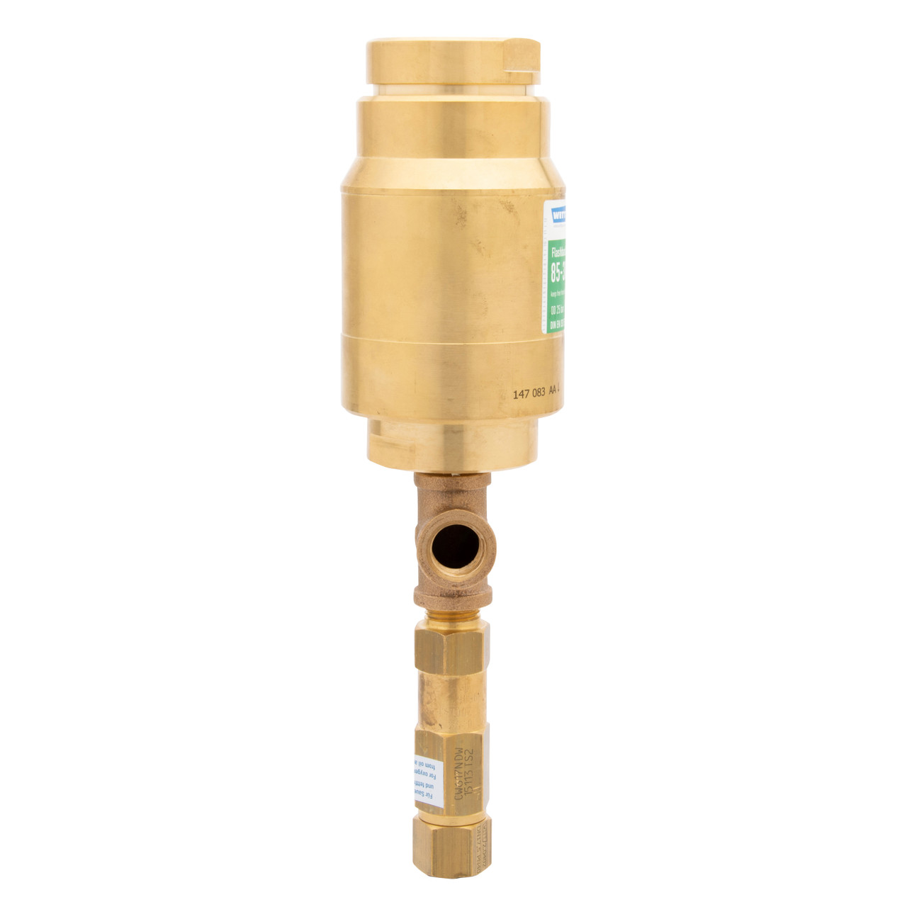 Harris Model 147-OX-1/2" Pipeline Dry-Type Oxygen Flashback Arrestor ...