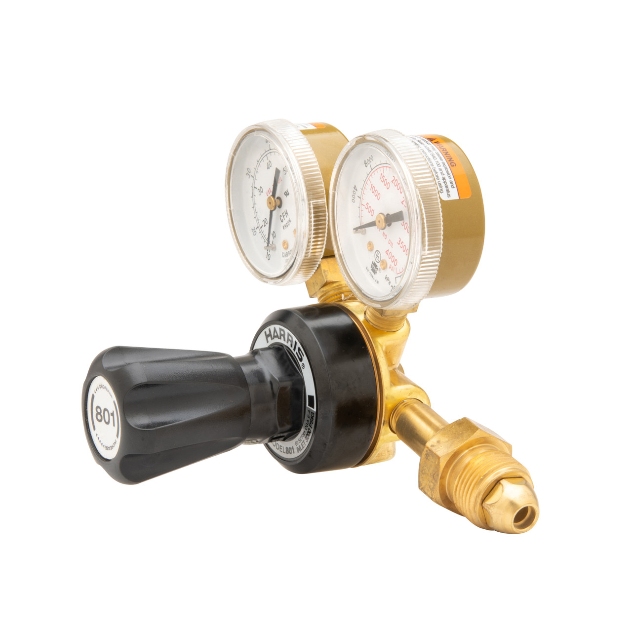 Harris Model 801-Ar60-580 Argon Flowgauge Regulator 3100508