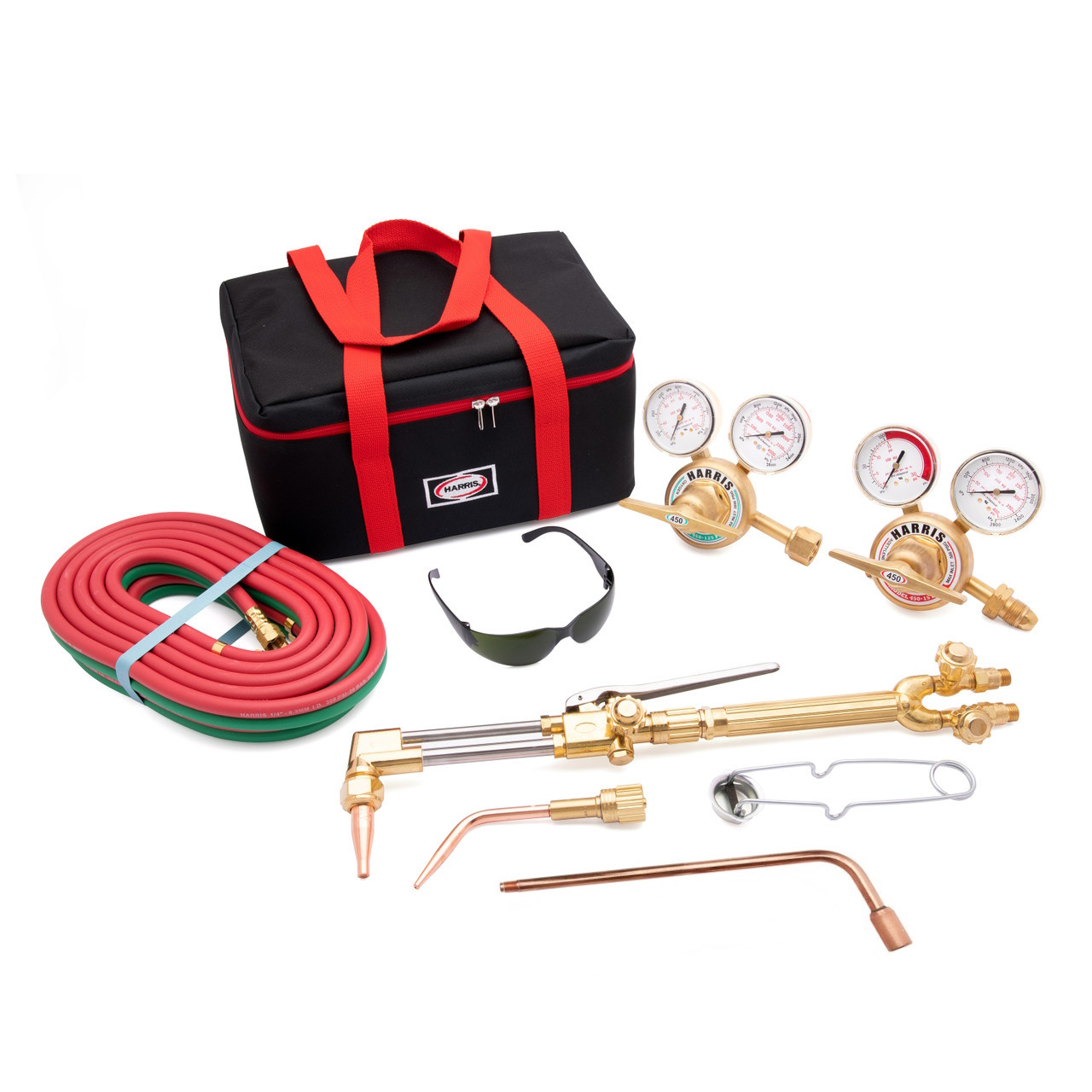 Harris V-Series Extra Heavy Duty 450 Deluxe Ironworker Rosebud Kit CGA ...
