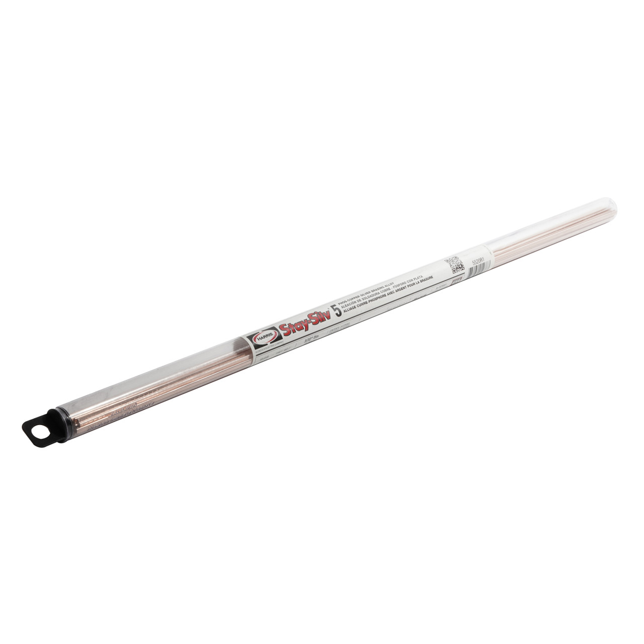 Harris Stay-Silv 5 3/32" x 20" 24 Stick Tube Silver Phos-Copper Brazing ...