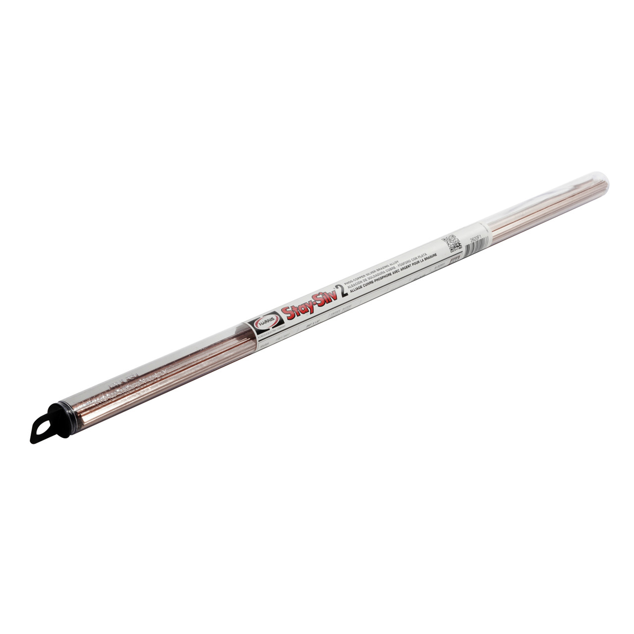 Harris Stay-Silv 2 .050" x 1/8" X 20" 28 Stick Tube Silver Phos-Copper ...
