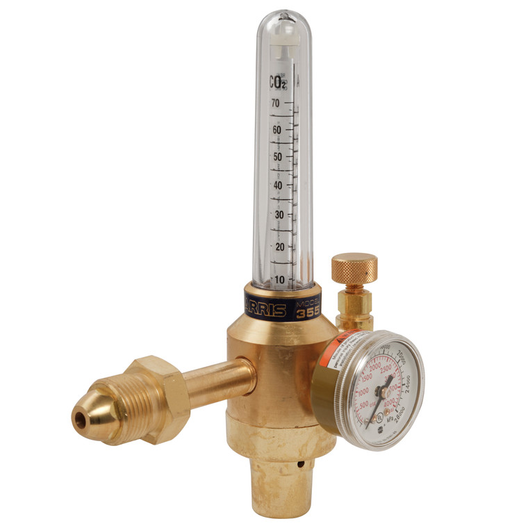Harris 355-2-Ar-580 Argon CO2 Flowmeter Regulator - 3100200