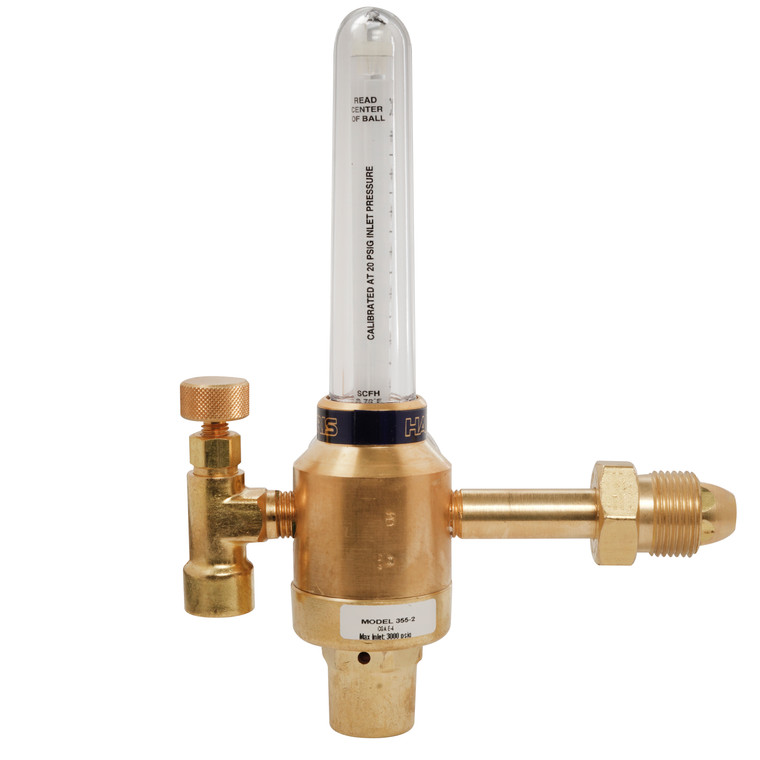 Harris 355-2-Ar-580 Argon CO2 Flowmeter Regulator - 3100200