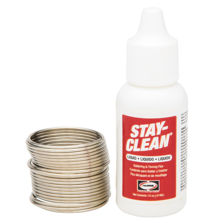 Harris Stay-Brite Silver Solder Kit with Flux SBSKPOP