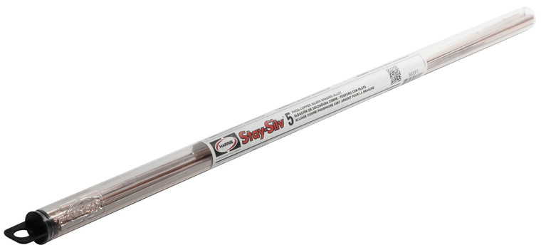Harris Stay-Silv 5 .050" x 1/8" x20" 28 Sticks Silver Brazing Rod - 5620F1