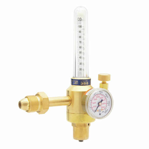 Lincoln Model 355-2CD/Ar Pressure Compensated Flowmeter Regulator - 3100546