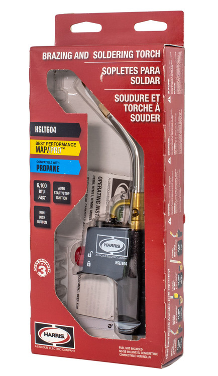 Harris HSLT604-HD Trigger Self-Lighting Air-Fuel Hand Torch 1400356