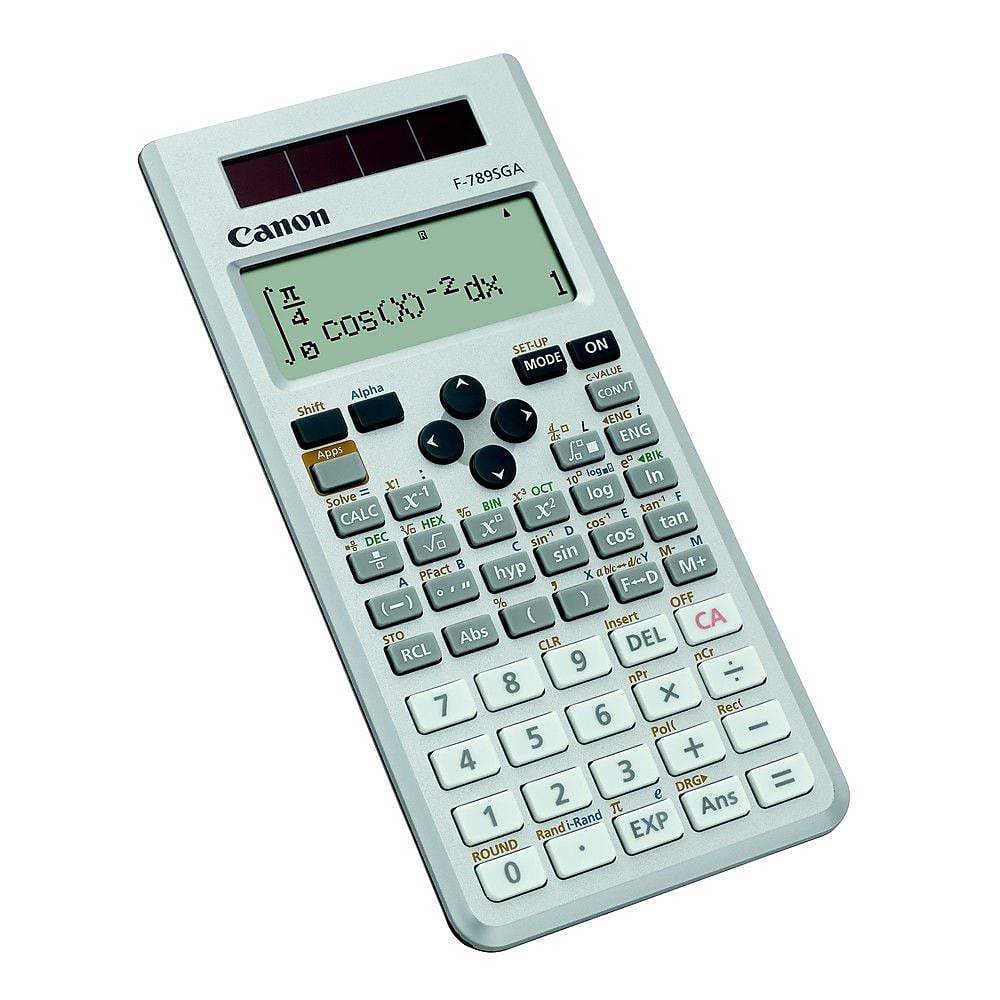 CANON F-789SGA, SCIENTIFIC CALCULATOR - Taknology (Canada) Inc