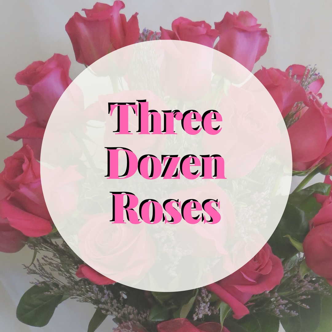 The Most Loving Beautiful Gift, Three Dozen Roses - Enchanted Florist ...