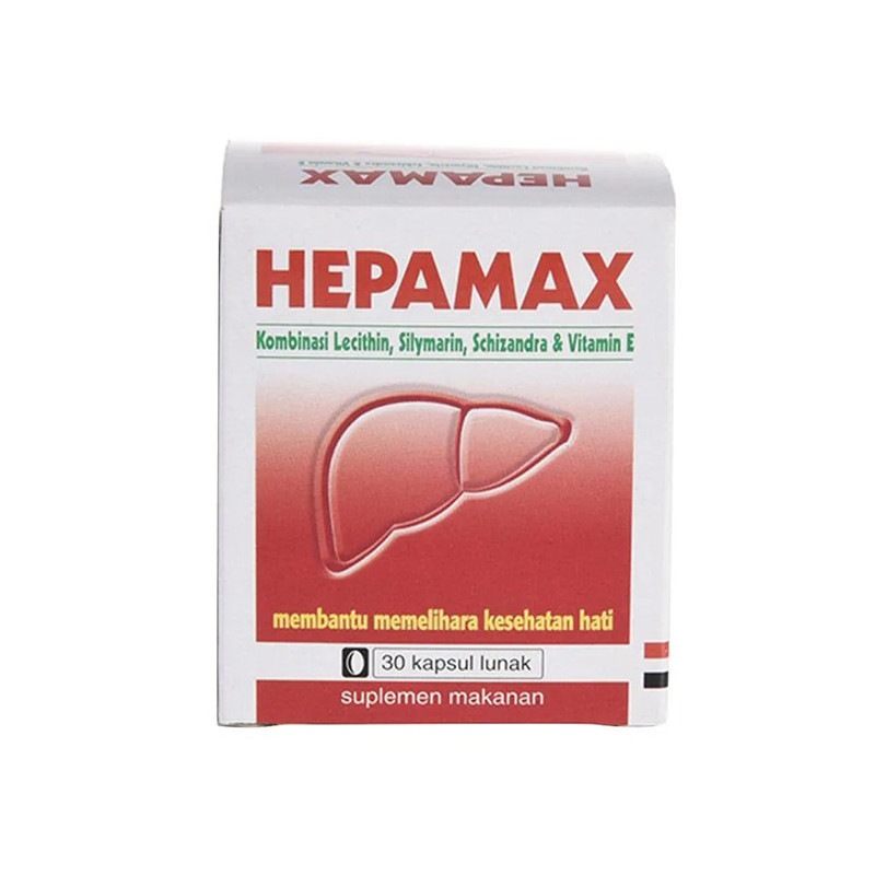 Hepamax 30 Kapsul Lunak Suplemen Kesehatan Hati