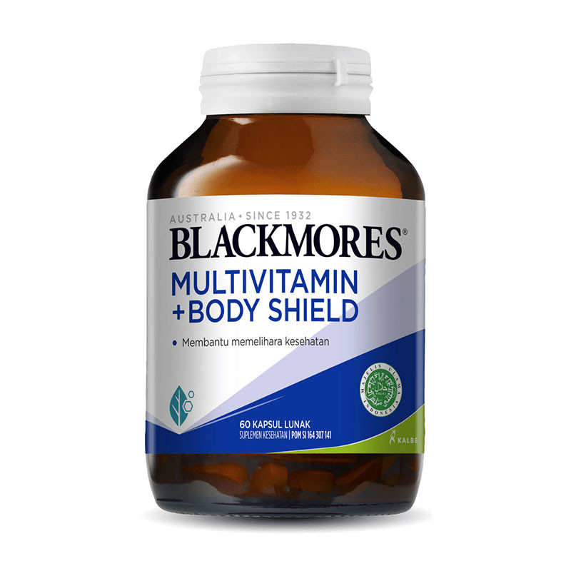 Blackmores Multivitamin Body Shield 60 Kapsul Antioksidan dan ...