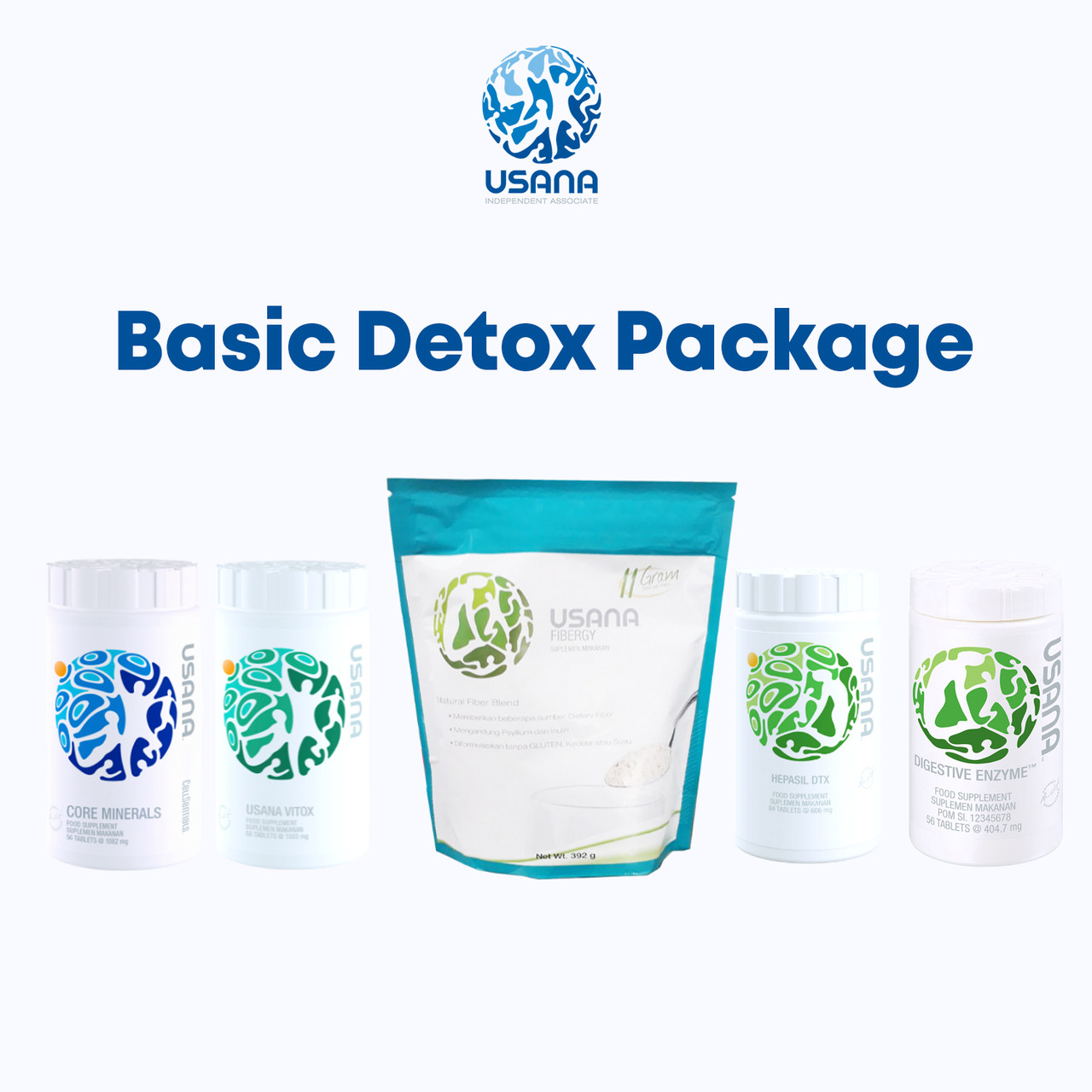 Usana Basic Detox Package Untuk Kesehatan Pencernaan
