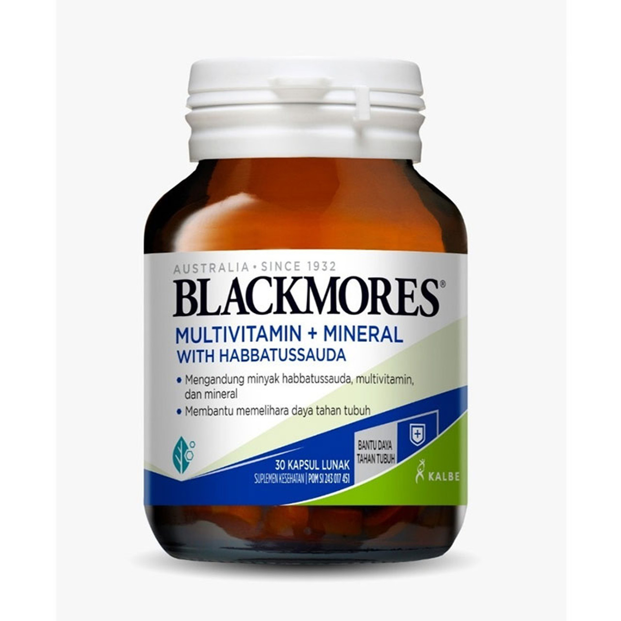 Blackmores Multivitamin dan Minerals Habbatussauda 30 Kapsul Memelihara Daya Tahan Tubuh