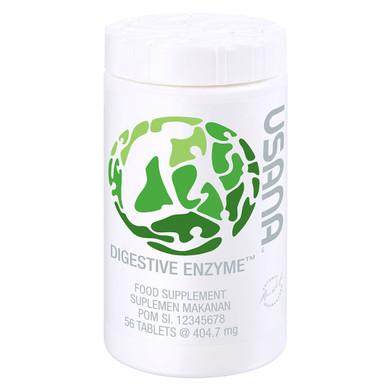 Usana Digestive Enzyme 56 Tablet Untuk Kesehatan Pencernaan