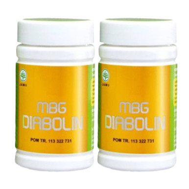 Herbamed Diabolin 50 Kapsul Obat Kesehatan Pankreas Diabetes Alami - 2 ...