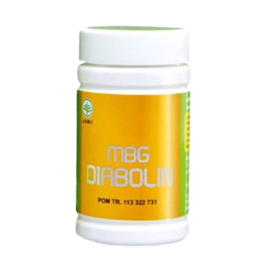Herbamed Diabolin 50 Kapsul Obat Kesehatan Pankreas Diabetes Alami
