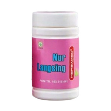 Herbamed Nur Langsing 50 Kapsul Obat untuk Pelangsing & Diet