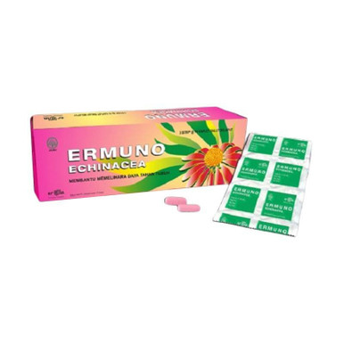 Erela Ermuno 30 Kaplet Suplemen Daya Tahan Tubuh Antivirus Antioksidan
