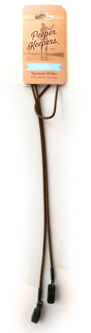 Peeper Keeper Braided Leather Eyeglass Retainer - Low Vision Glasses