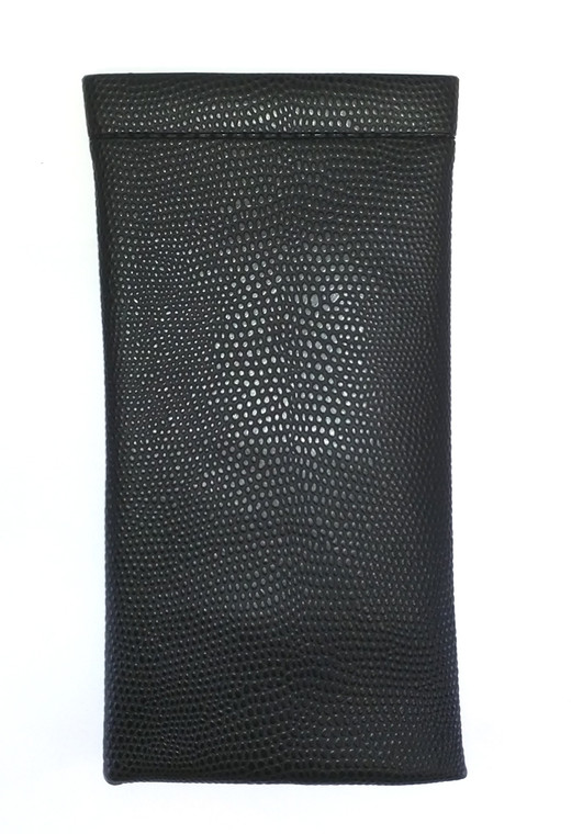 Spring Top Eyeglass Case, Snap Closure Snakeskin Colors - Low Vision ...