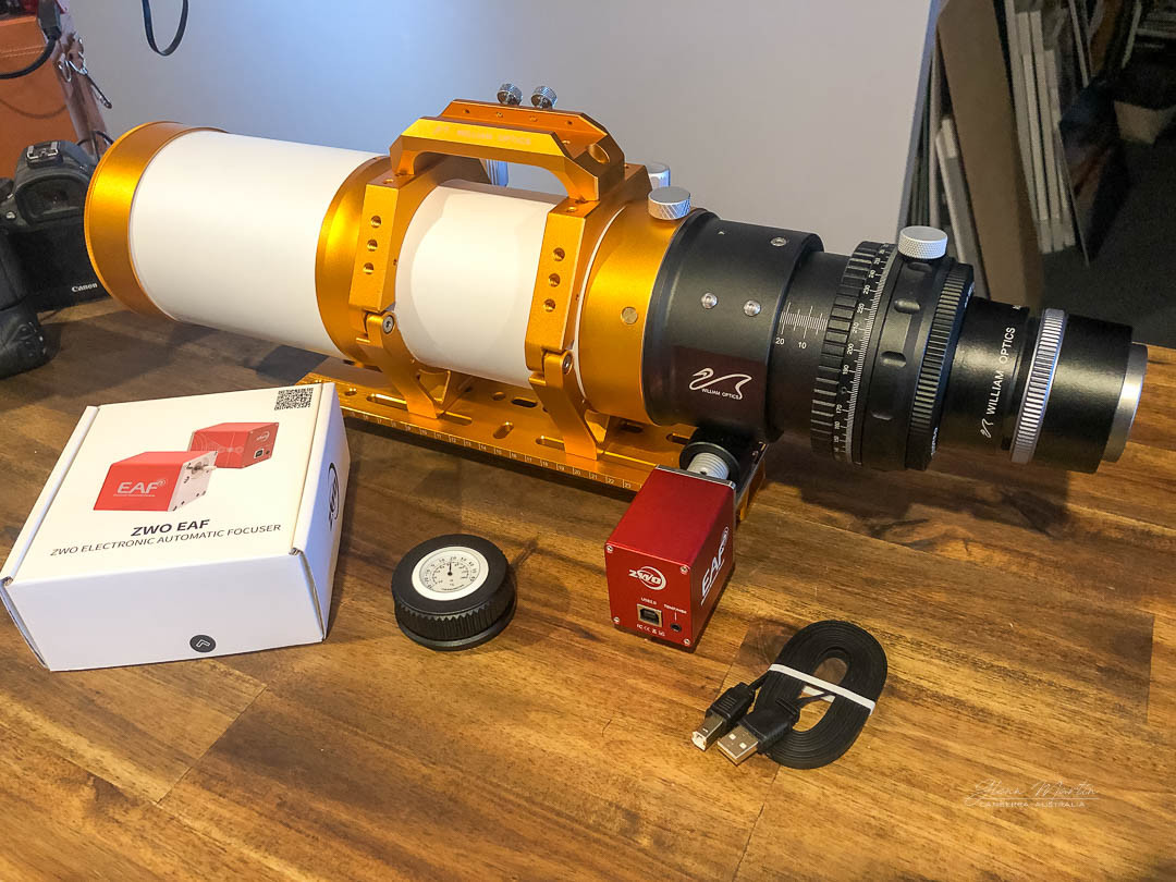 ZWO and William Optics - How to install a ZWO EAF on the Fluorostar 91 ...