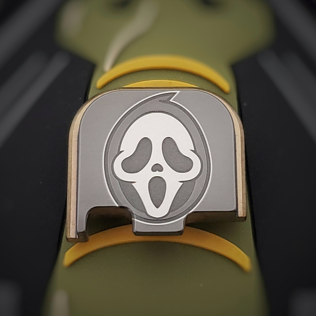 LaserStrike™ Titanium Slide Plate - Ghostface
