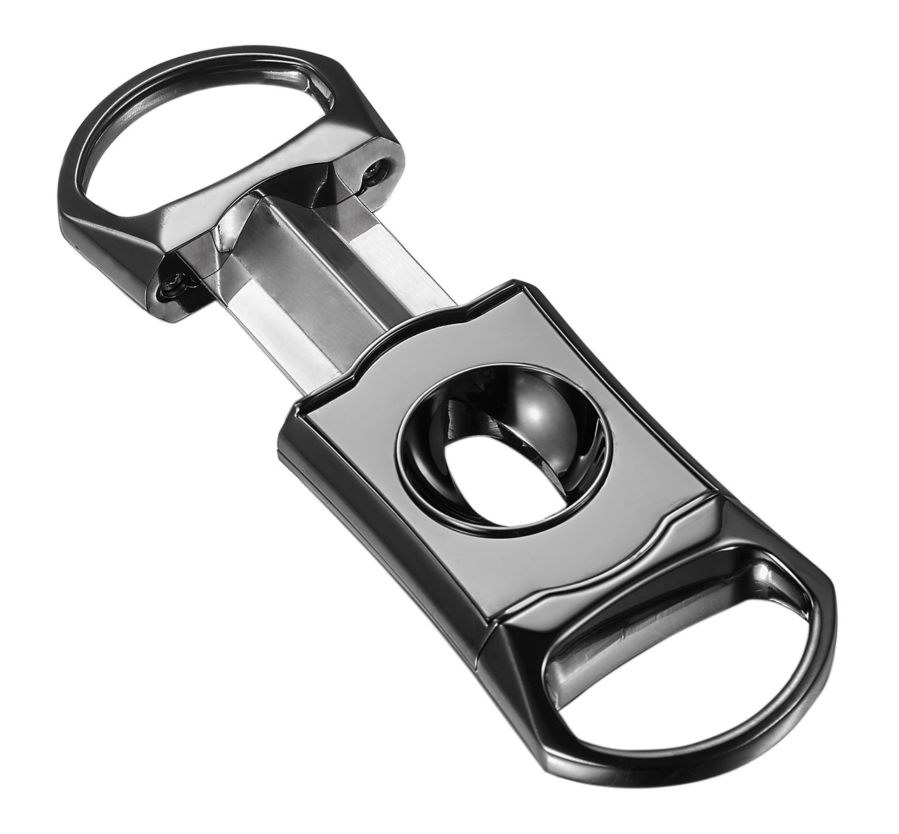 Visol Caspian Gunmetal Wedge Cigar Cutter - VCUT416GM - Visol