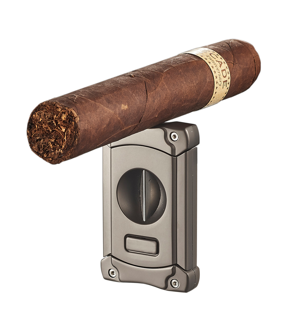 Visol Ferris Wedge Cigar Cutter - Gunmetal - VCUT423 - Visol