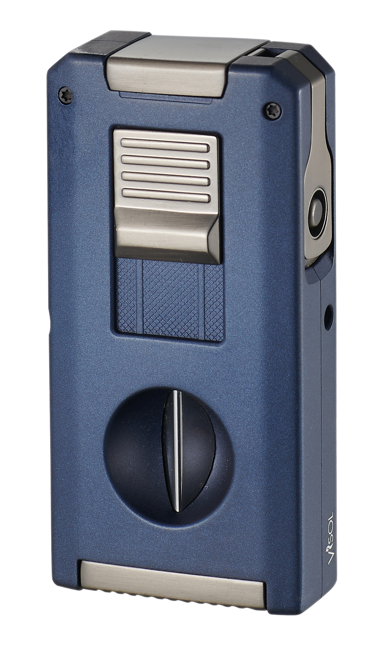 Visol Zurich Dual Torch Flame Cigar Lighter – Blue