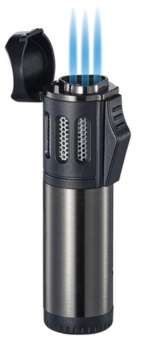 Visol Artemis Triple Flame Torch Lighter Gunmetal VLR402504 Visol
