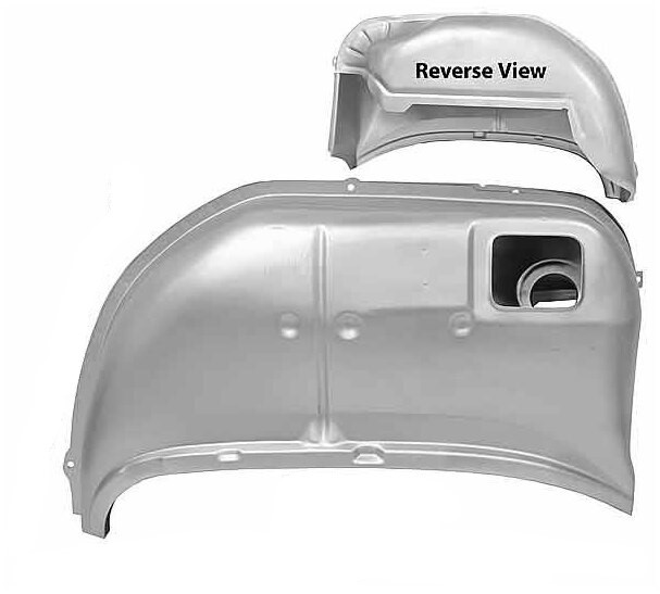 1963 Impala Rear Quarter Wheelhouse Assembly | Body Shop Price