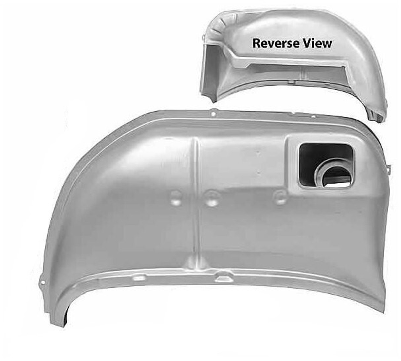 1963 Impala Rear Quarter Wheelhouse Assembly | Body Shop Price 1963 Impala Rear Quarter Wheelhouse Assembly | Body Shop Price