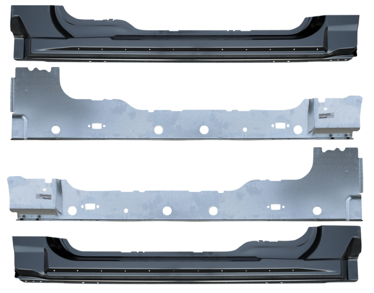 2004-2008 Ford Pickup F150 Inner And Outer Rocker Panel Kit | Body Shop ...