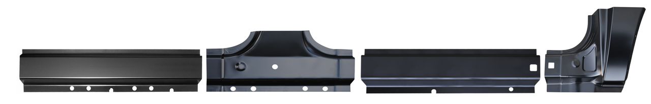 2000-2005 Ford Excursion Outer Rocker Panel Repair Kit With Dogleg ...