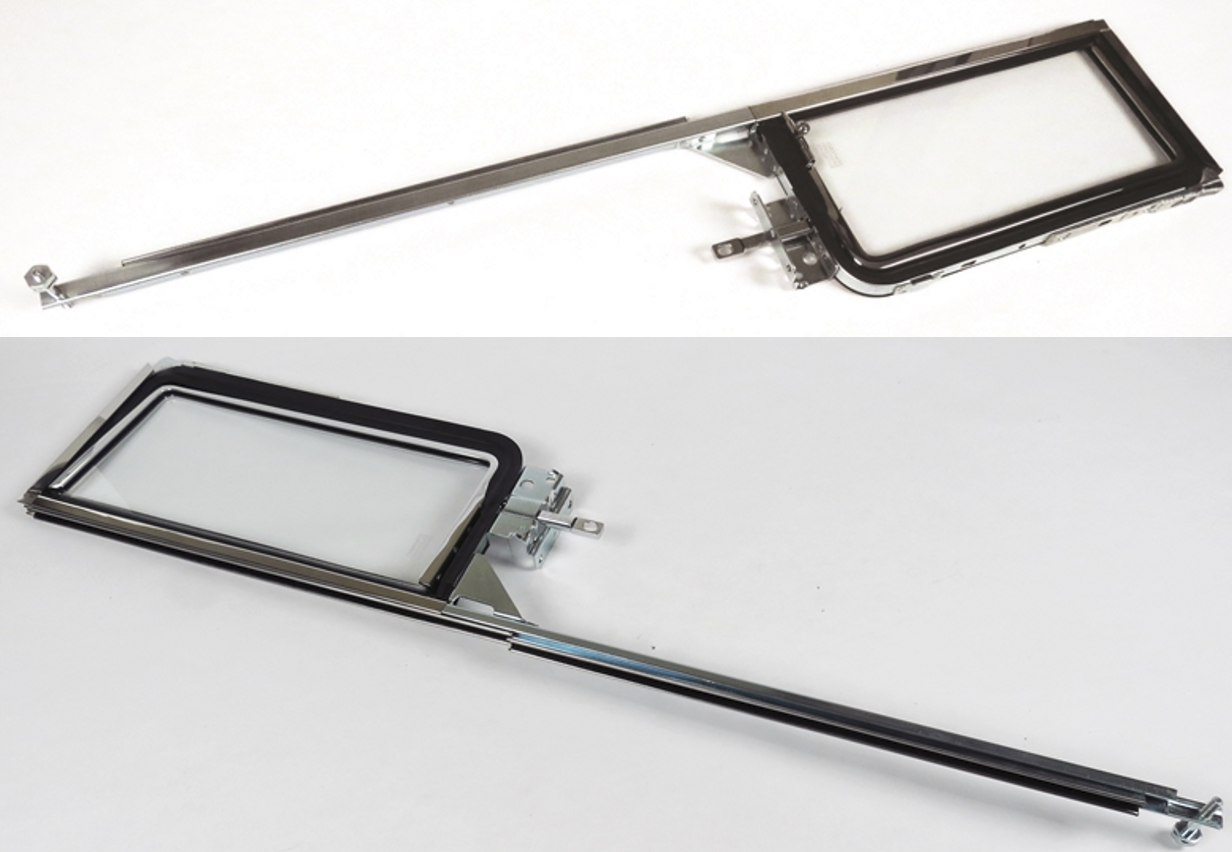 1955-1957 Chevy Bel Air Clear Glass Vent Window Assembly PAIR | BSP