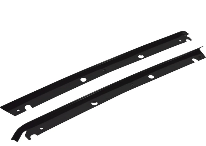 1968-1972 Chevelle & Malibu A-Pillar Steel Drip Rails Sold As A Pair | BSP